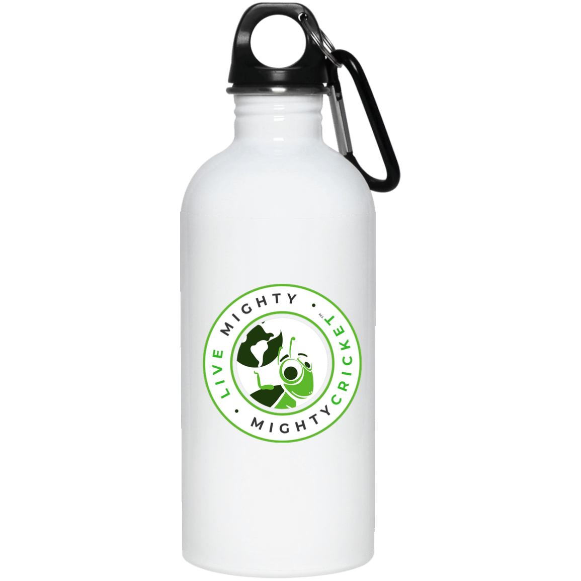 20 Oz Stainless Steel Water Bottle Mighty Cricket 20 Oz Stainless Steel Water Bottle Mighty Cricket